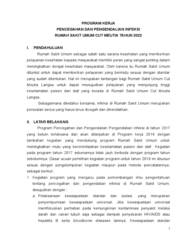 Standar 1PROGRAM KERJA PPI Terbaru | PDF | Pengembangan Diri ...