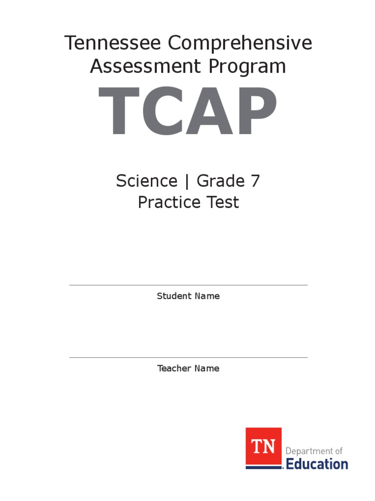 TN1710 Science G7 Practice-Test FINAL20160902T195248 001 | PDF | Rock ...