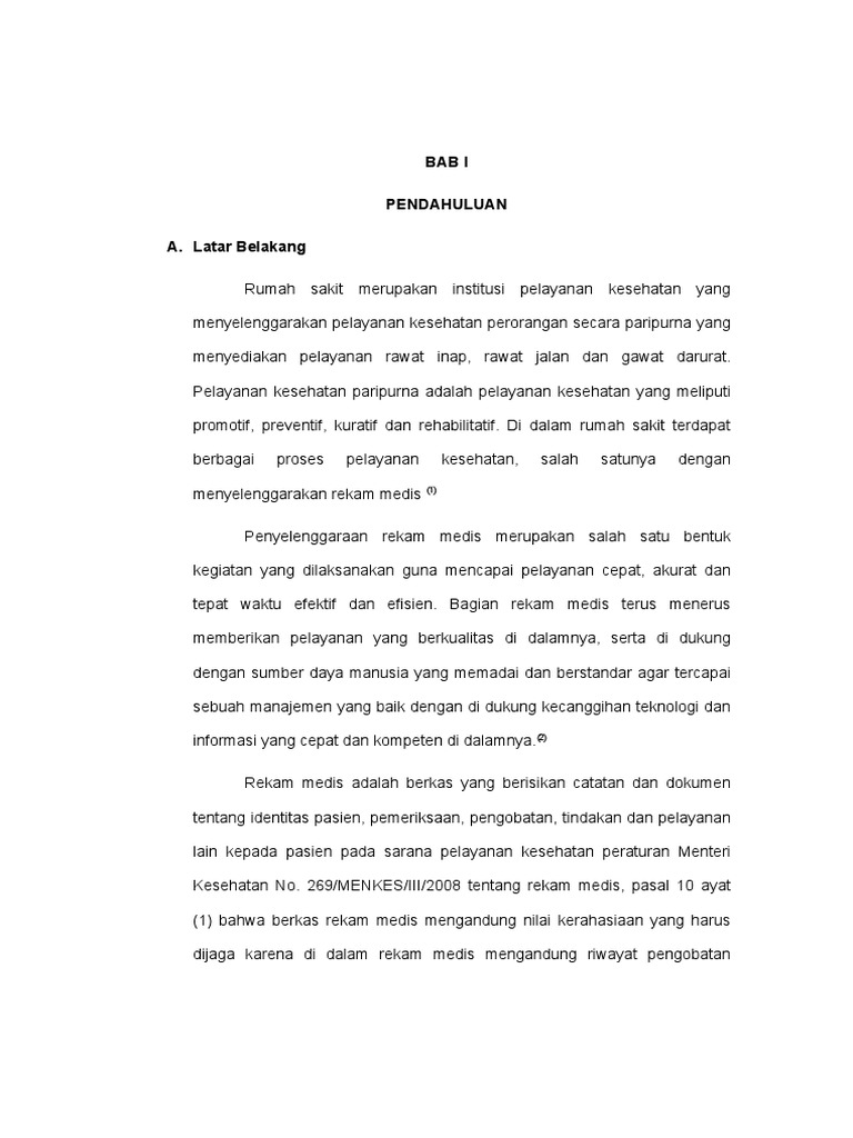 PROPOSAL BAB 1 2 3 RANDIKA Edit Maul 1 | PDF