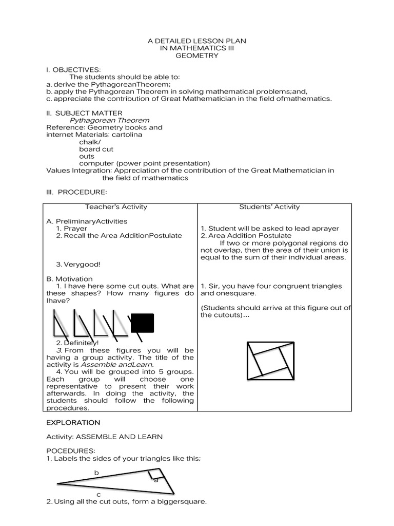A Detailed Lesson Plandocx | PDF A Detailed Lesson Plandocx | PDF