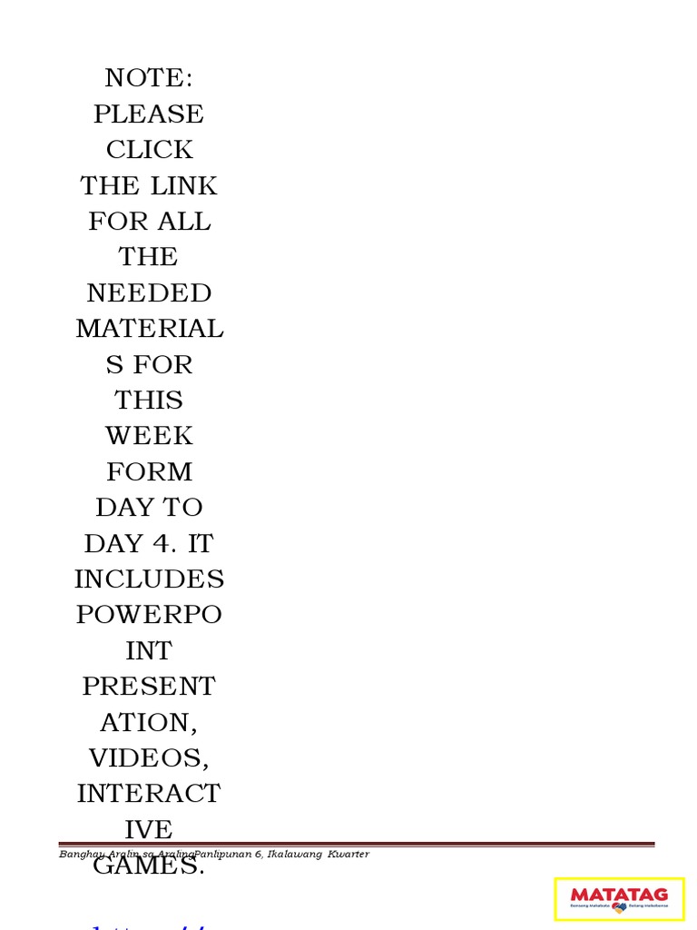 Ap 6 Lesson Plan Quarter 2 | PDF
