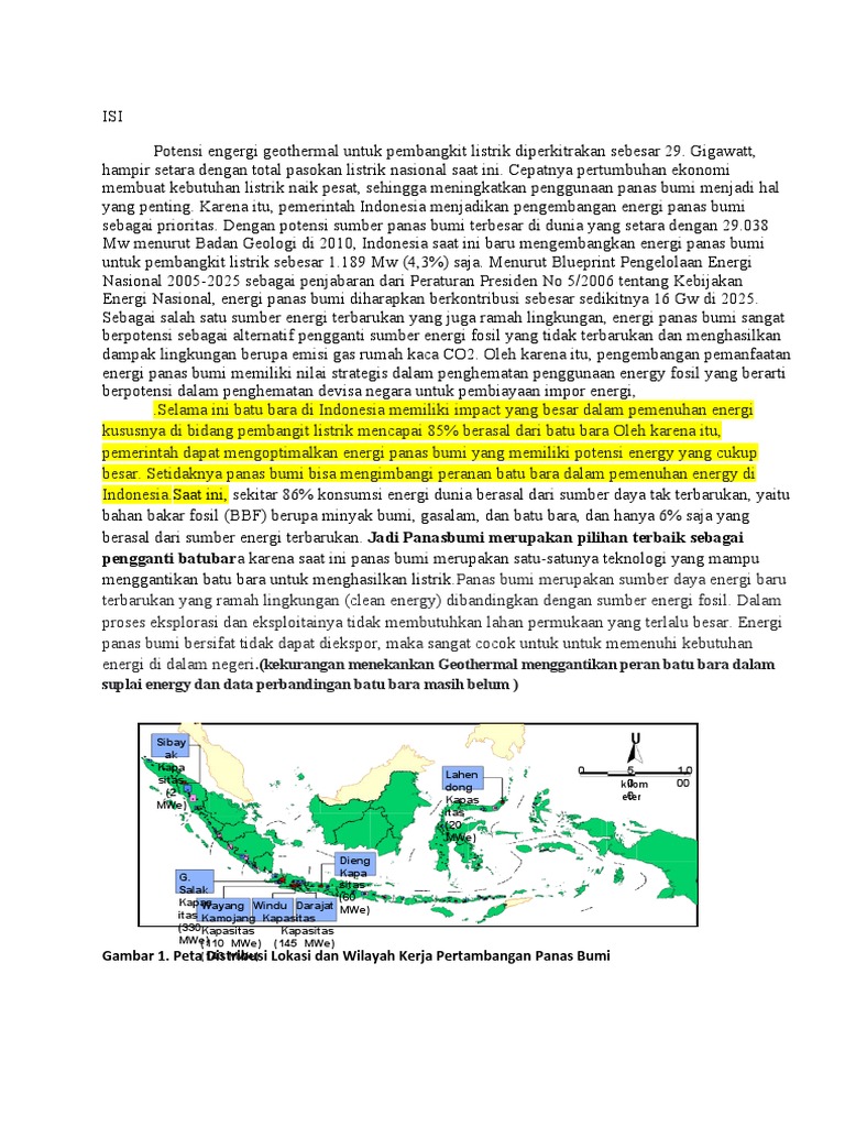 ISI Essay Geothermal | PDF