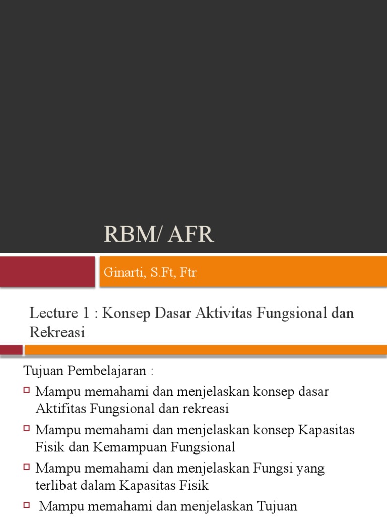 RBM Afr | PDF