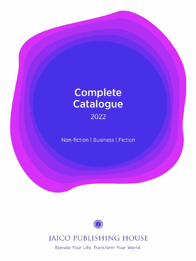 Jaico Complete Catalogue | PDF | Chakra | Napoleon Hill