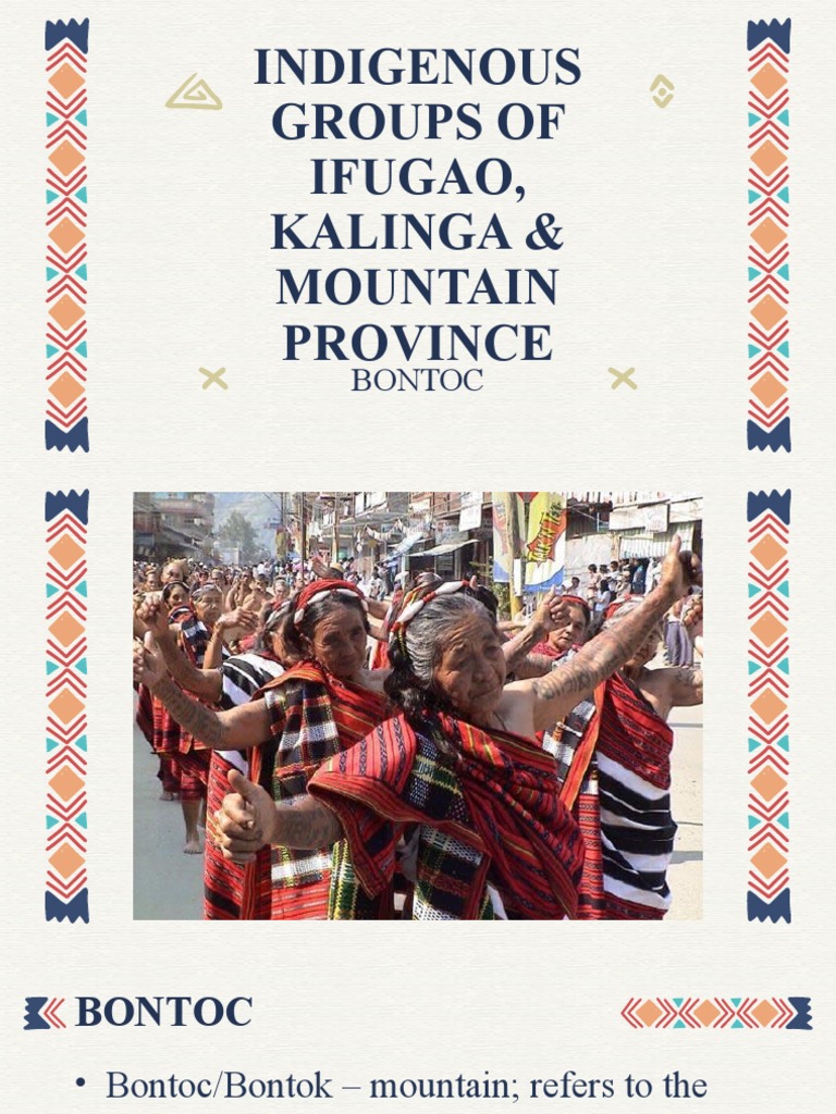 Bontoc (Philippine Indigenous Group) | PDF