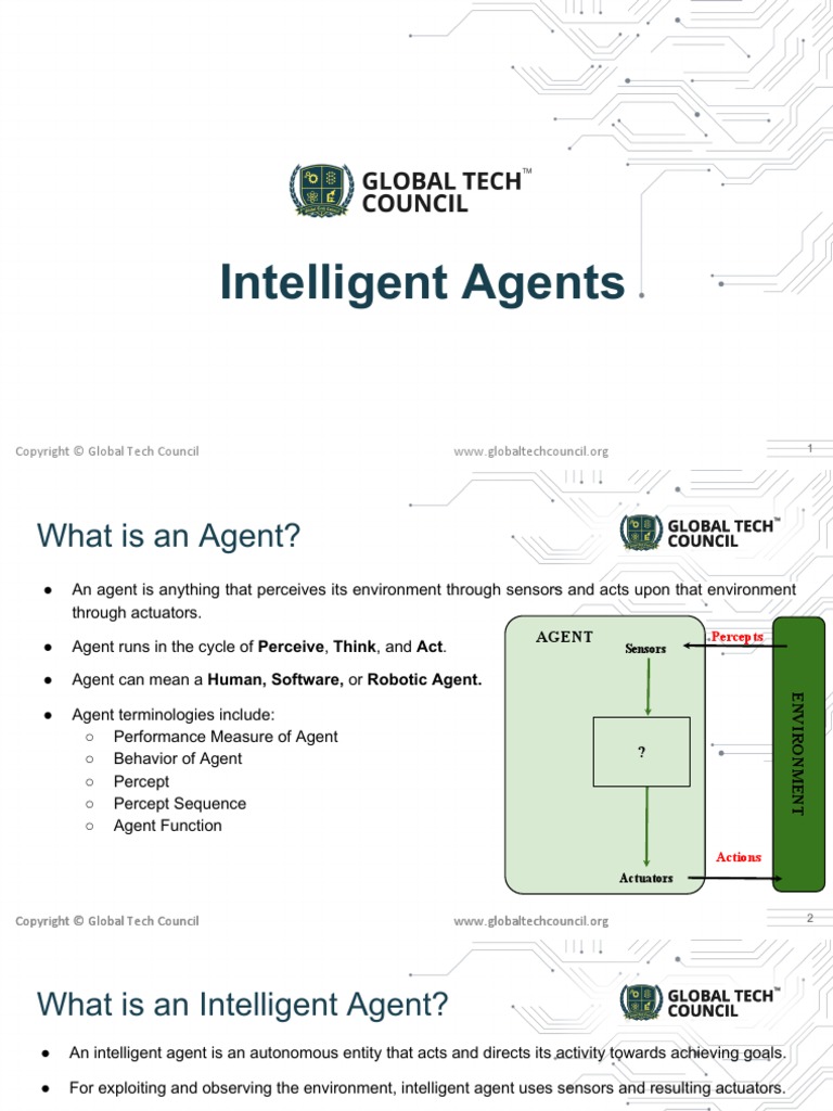 Intelligent Agents | PDF