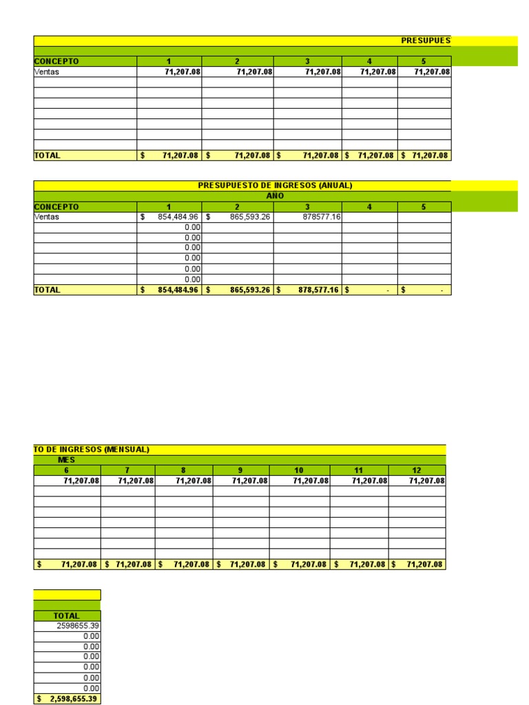 Planeacion Financiera - 8A - Estados Financieros Proforma - Ramirez Yamilet | PDF | Business ...