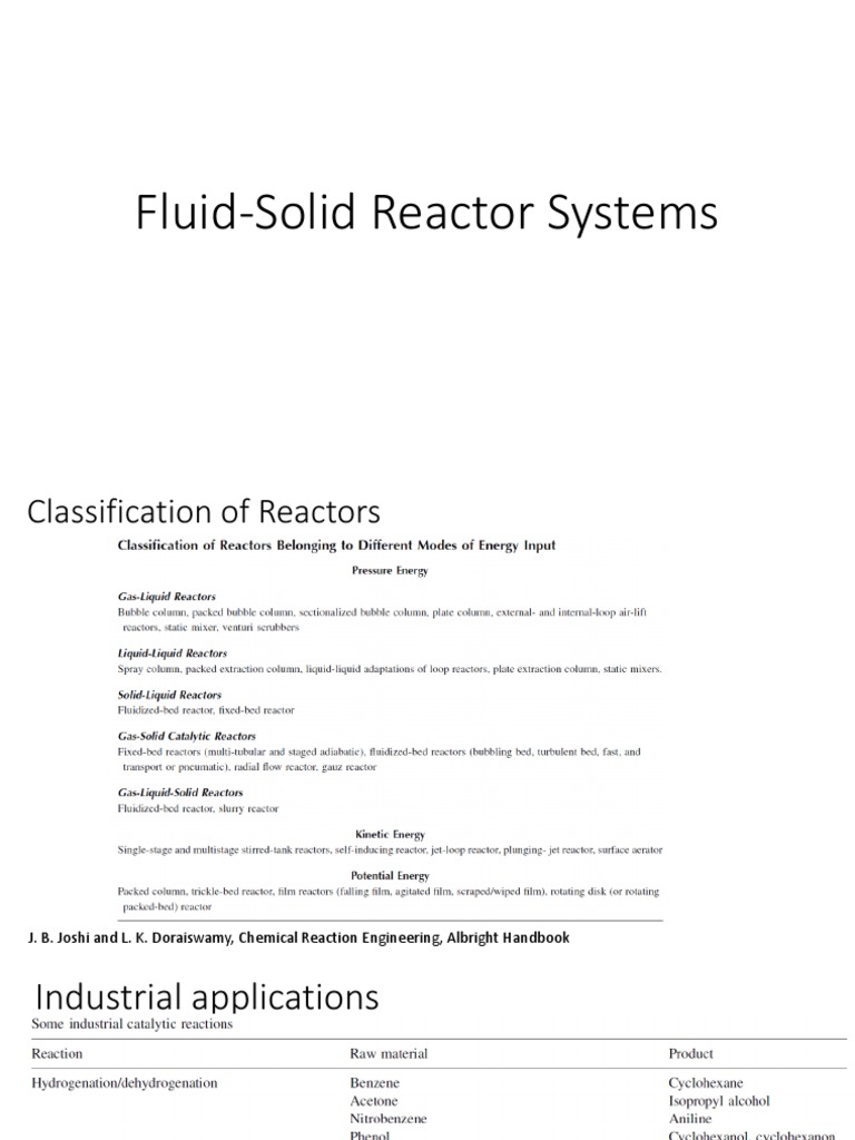 Fluid Solid Packed Fluidized Bed System | Download Free PDF | Chemical Reactor | Fluidization