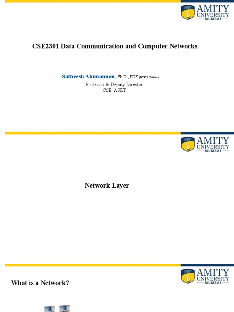 Lecture 3.1 Network Layer | PDF Lecture 3.1 Network Layer | PDF