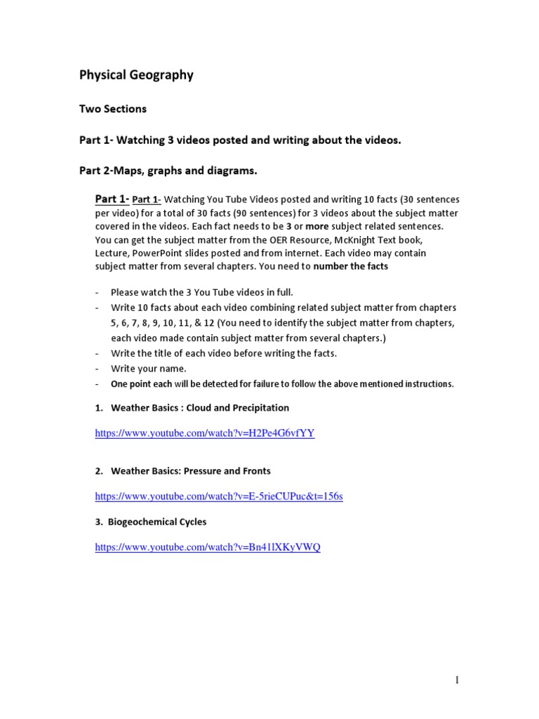 Physical Geography 2 | PDF