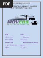 KCSE 2022 - Nekta Management System | PDF | Microsoft Access | Databases