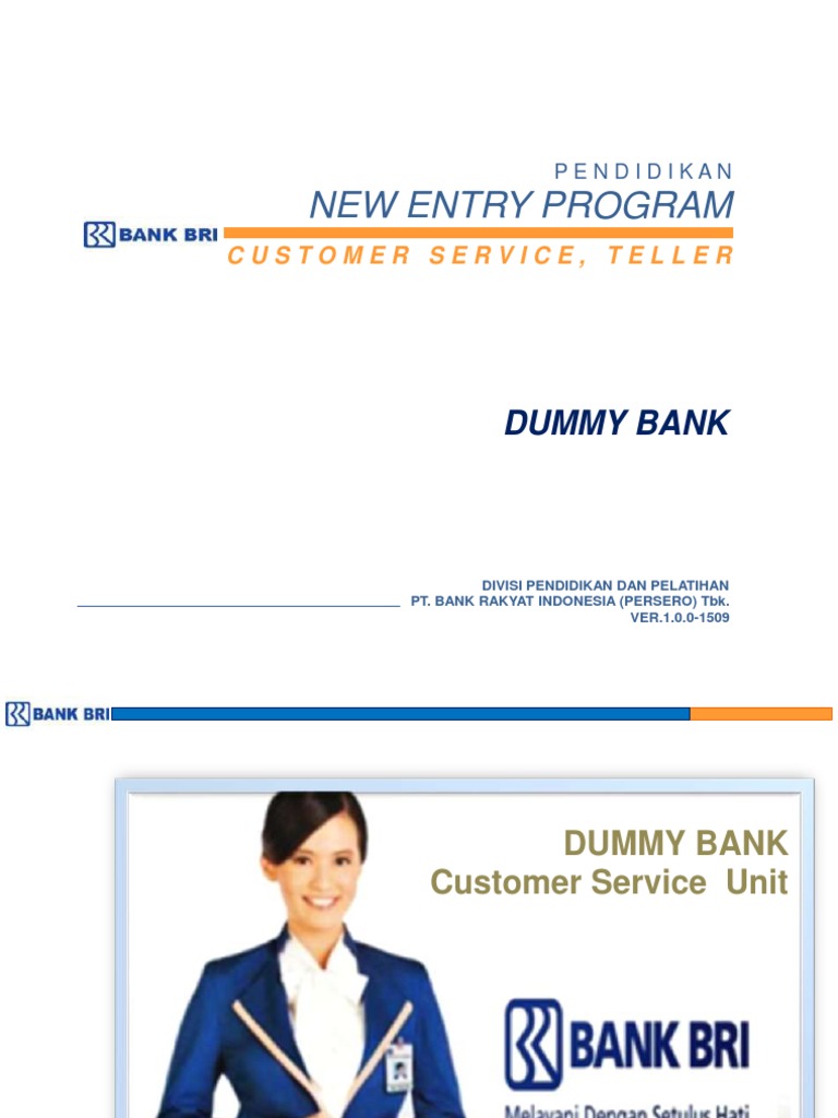 Dummy BANK | PDF