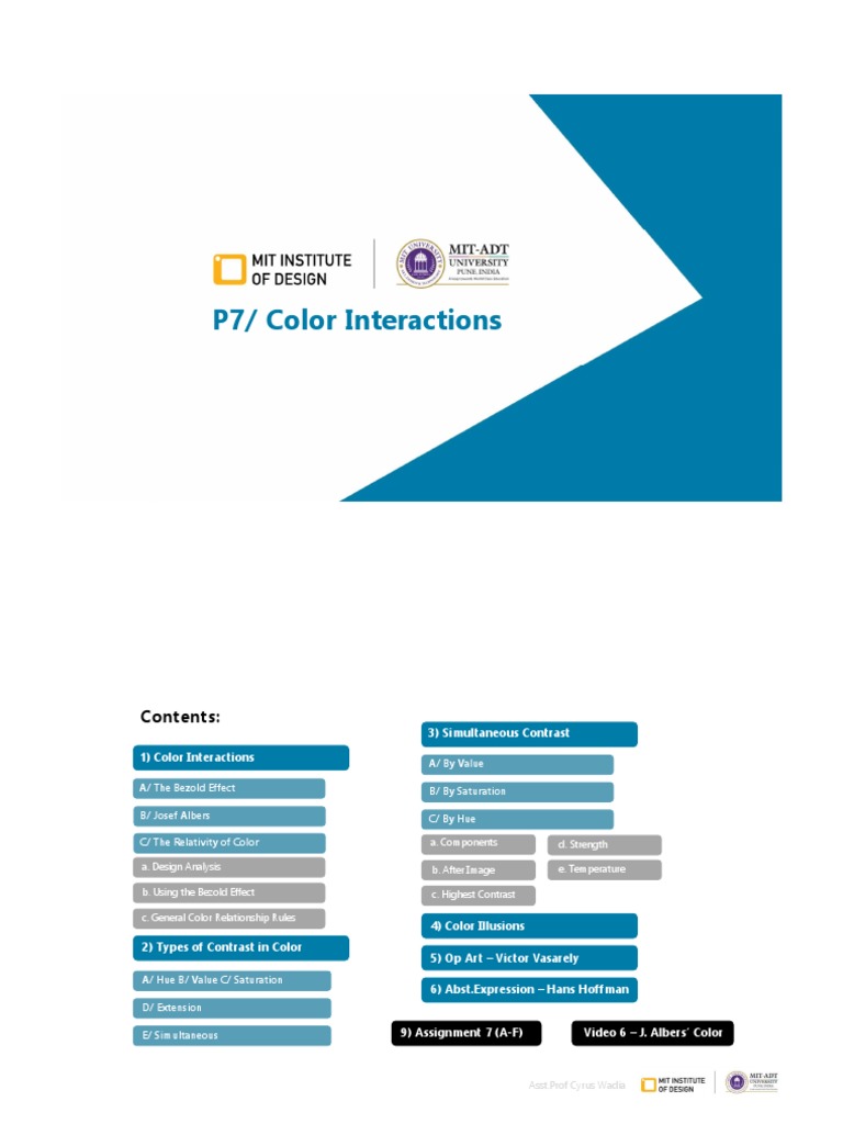 05 Color Interactions | PDF