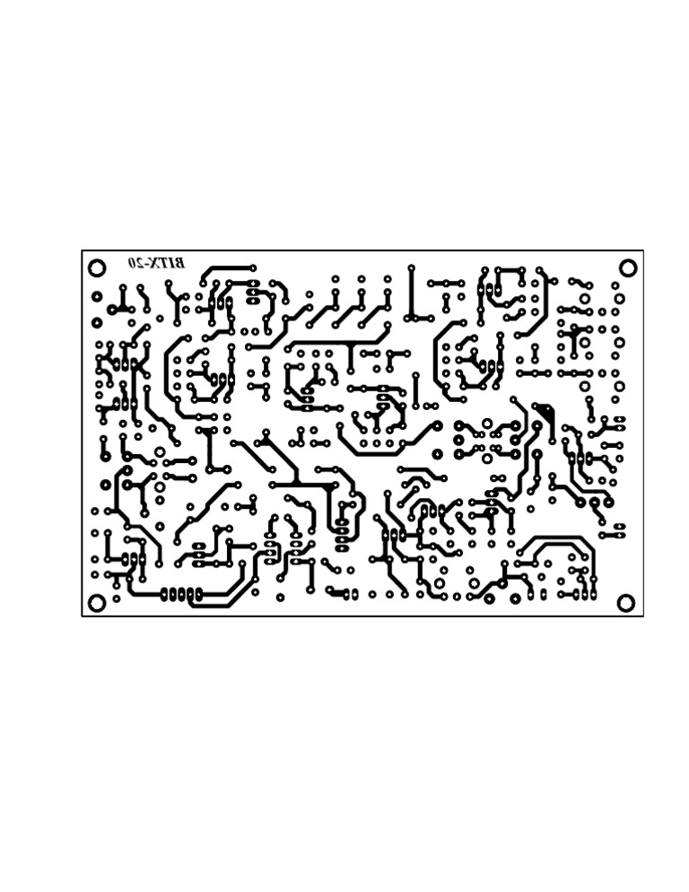 Layout of Bitx PCB | PDF