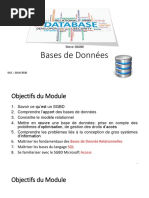 Cours 1 SGBD | PDF | Bases de données | SQL