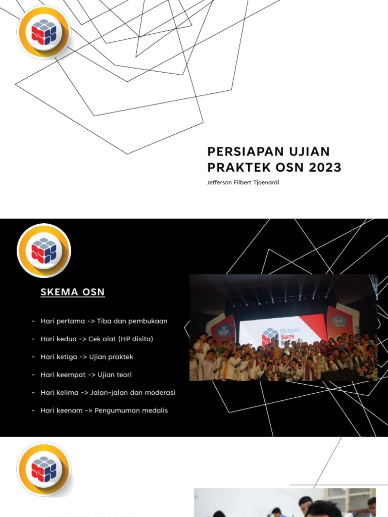 Persiapan Ujian Praktek OSN 2023 | PDF