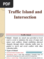 Traffic Islands | PDF | Intersection (Road) | Traffic