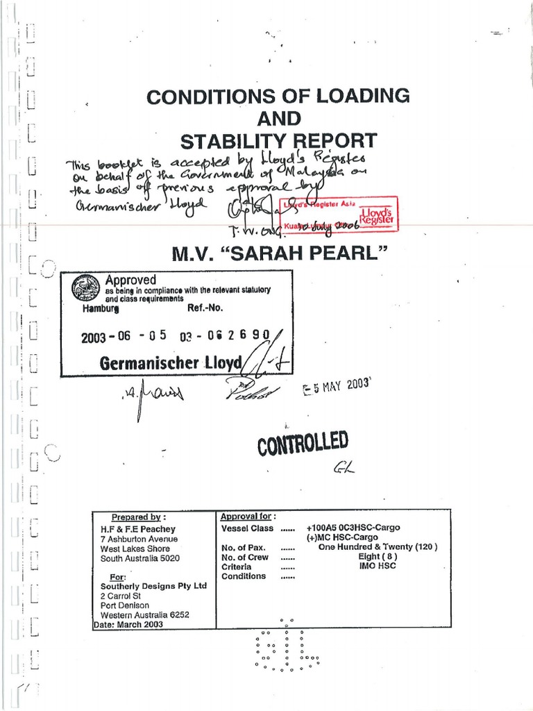 Bayu Pearl Stability Booklet | PDF