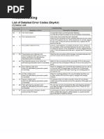 Daikin Error Codes Malfunction Codes | PDF | Power Inverter | Printed ...