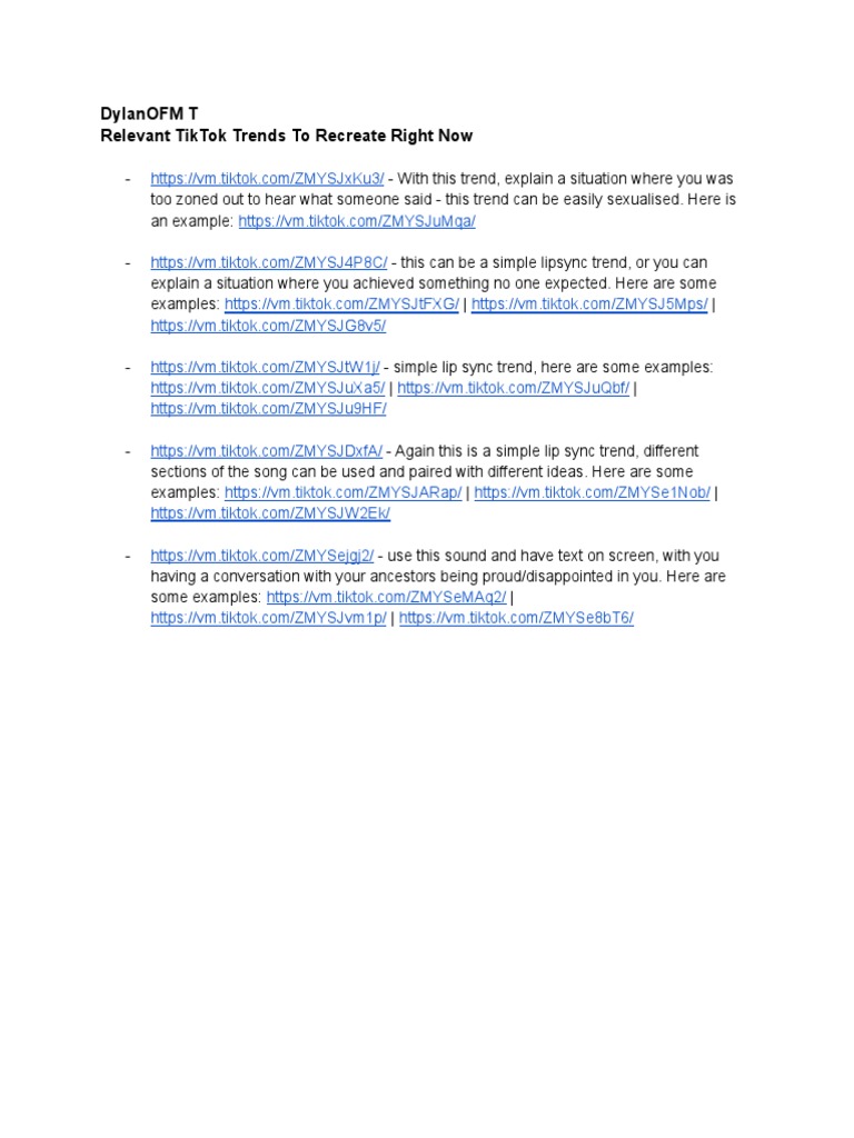 DylanOFM Telegram | PDF