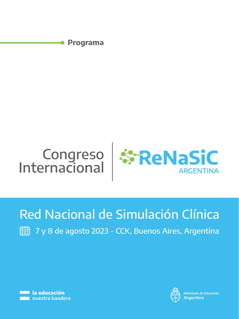 Programa - Congreso Renasic - Ver 4 | PDF | Aprendizaje | Business
