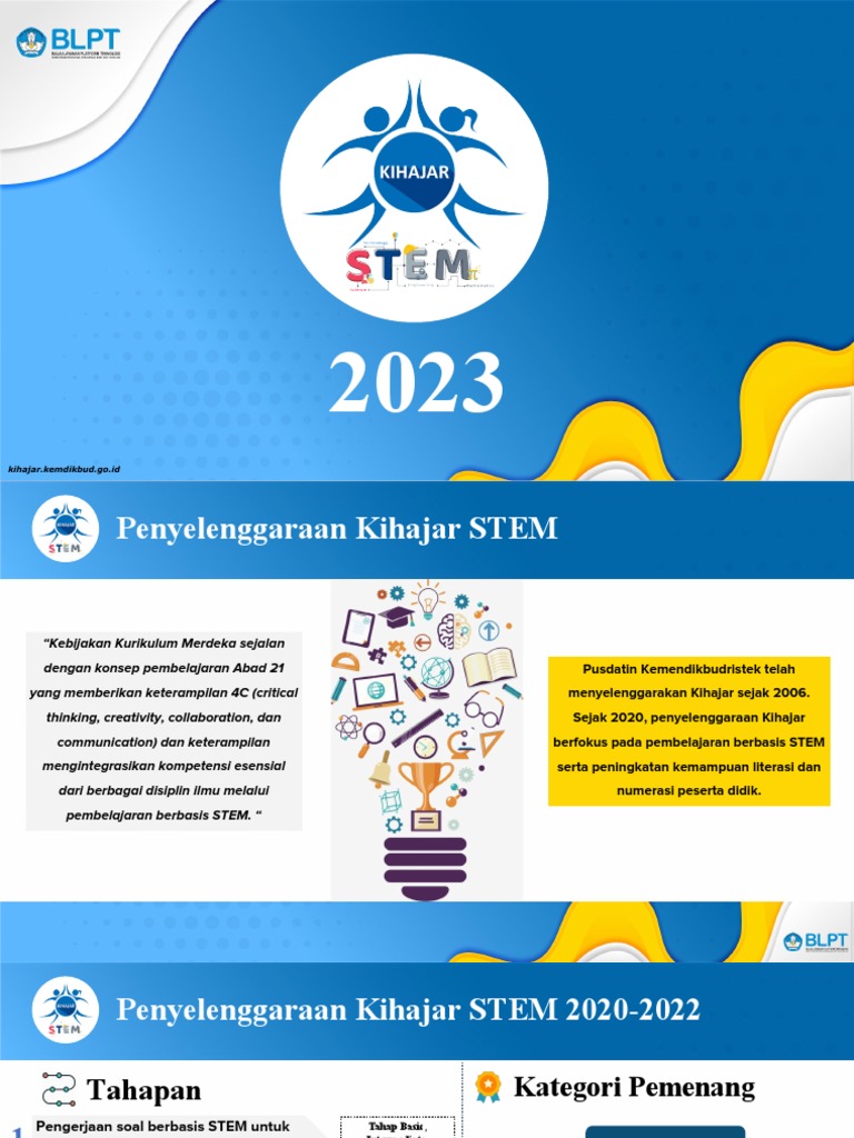 Bahan Paparan Kihajar STEM 2023 | PDF