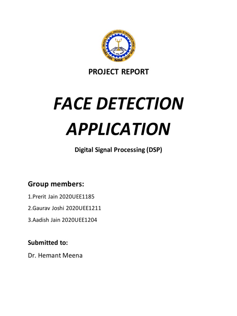 Face Detection Python | PDF | Digital Signal Processing | Artificial ...