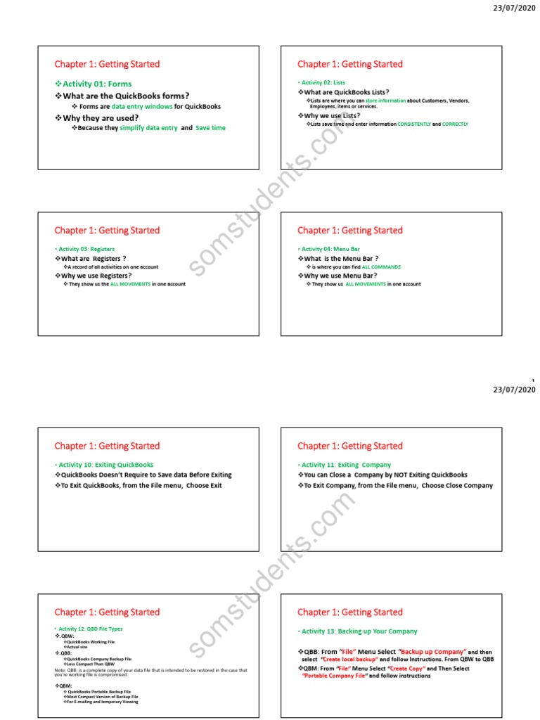 Chapter 1 Getting Started | PDF Chapter 1 Getting Started | PDF