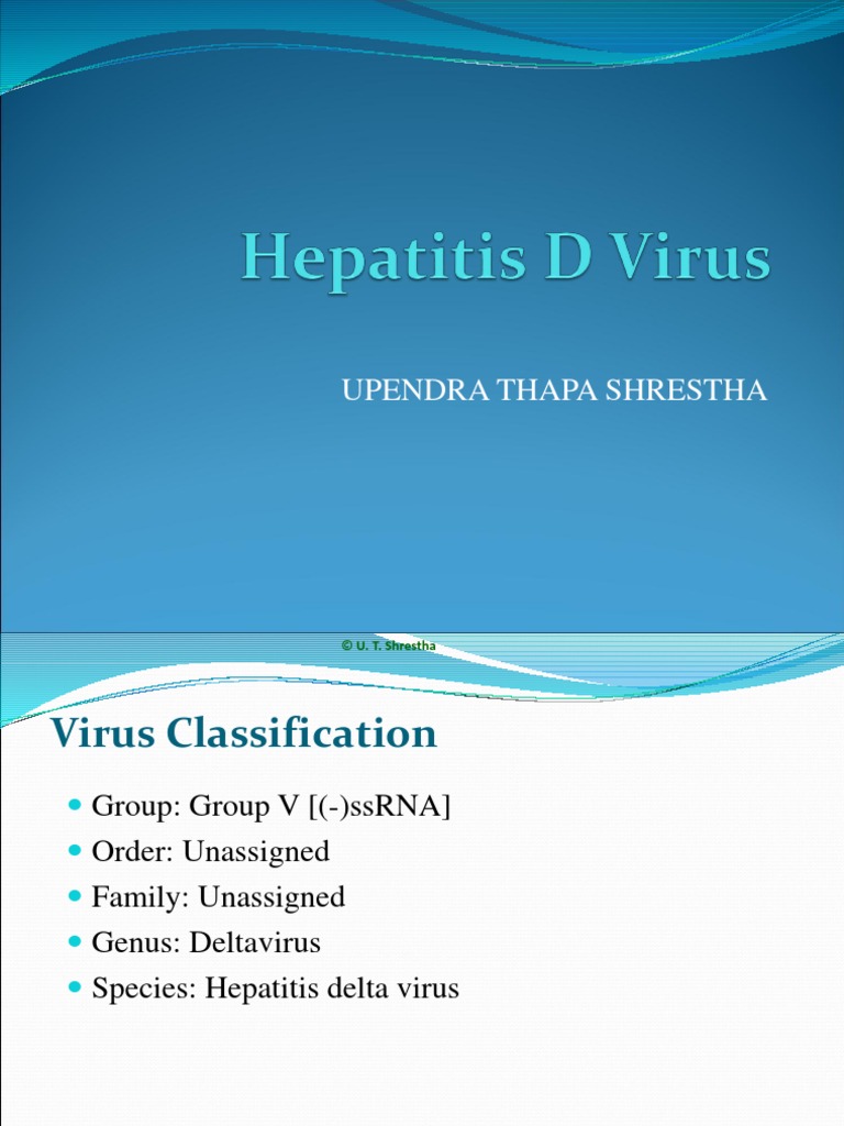 Hepatitis D | PDF | Hepatitis | Hepatitis B