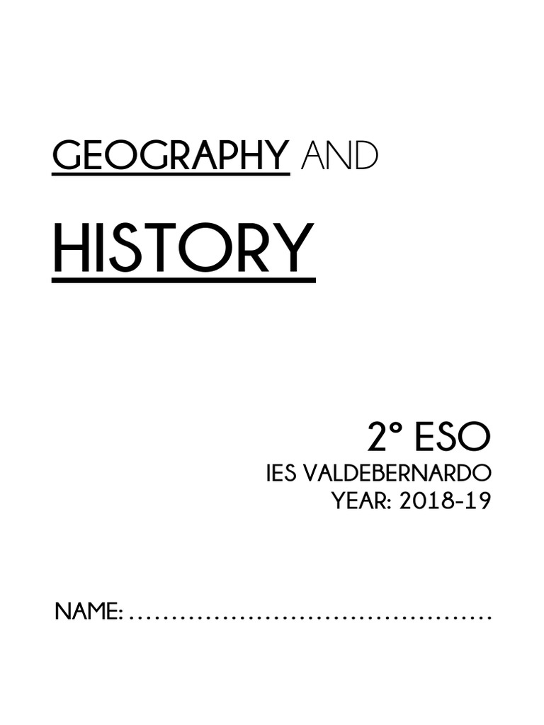Geography and History 2c2ba Eso History 2018 19 | PDF | Muhammad | Al ...