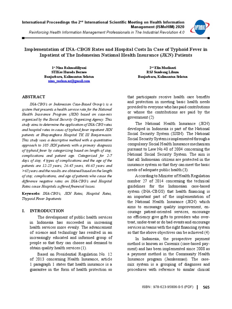 JKN Tifoid | PDF | Wellness | Science & Mathematics