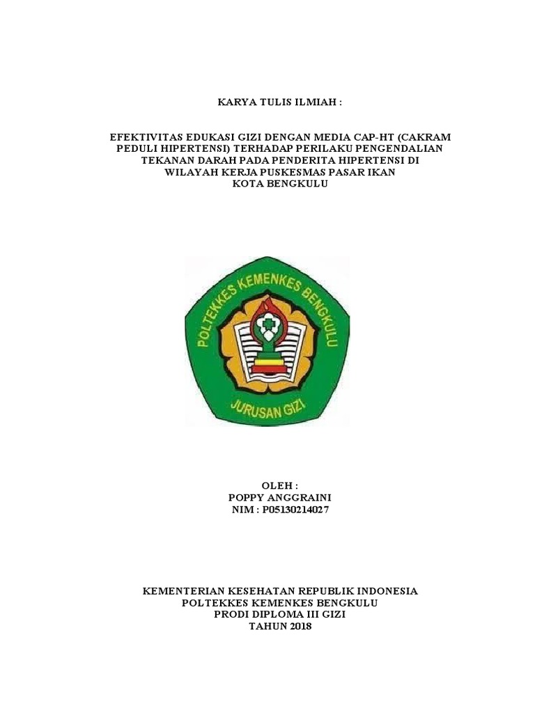 Zalfah Nindia Targuna D3 Gizi TK 1A Aplikasi Komputer Word | PDF ...