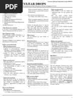 Dexatrol Eye/Ear Drops Overview | PDF | Diseases And Disorders ...