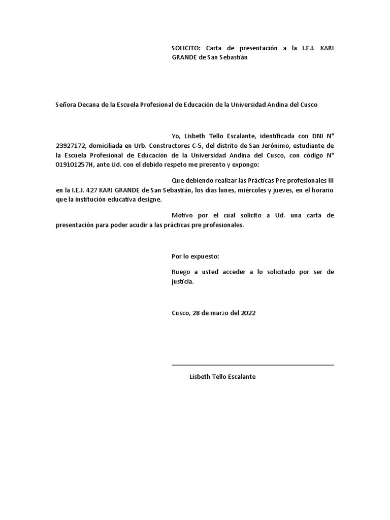 SOLICITO | PDF