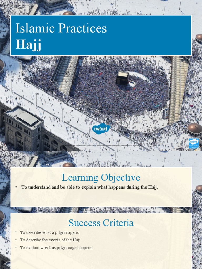 The Hajj Powerpoint | Download Free PDF | Hajj | Mecca