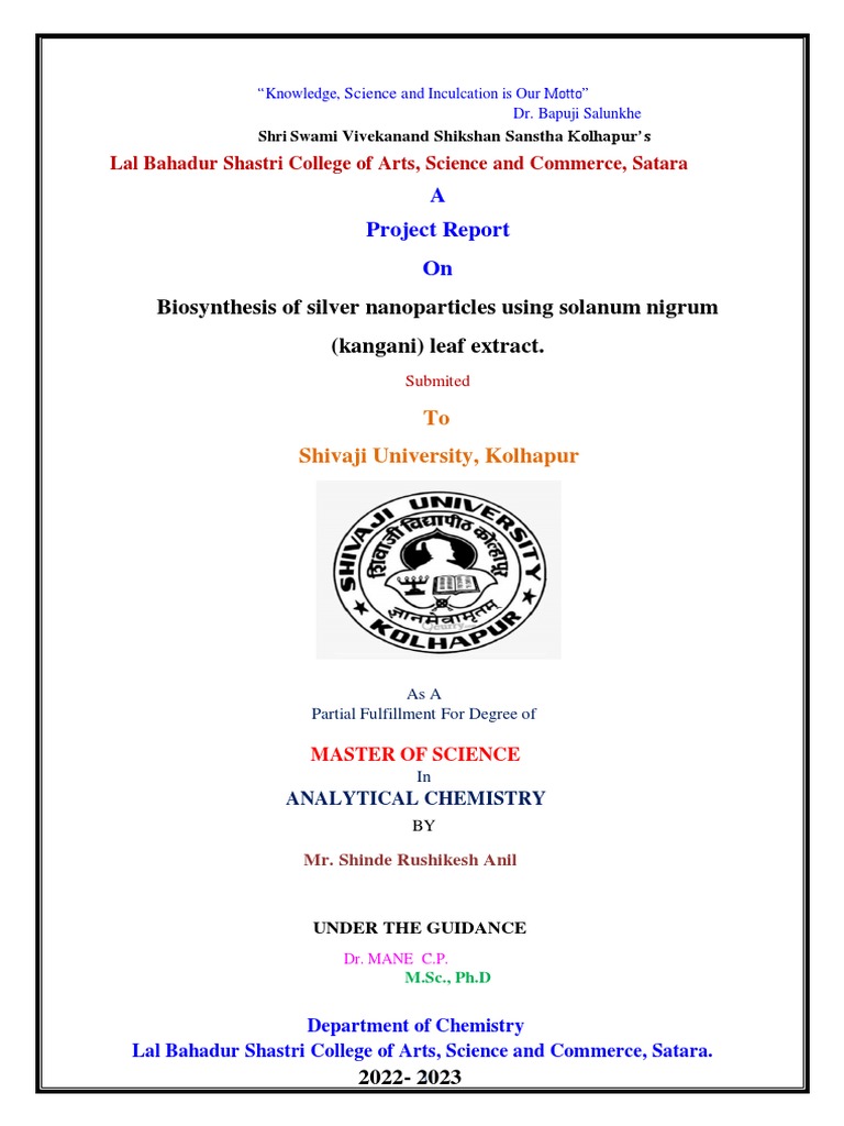 Rushi Shinde Project Final MSC (2) MODIFY | PDF
