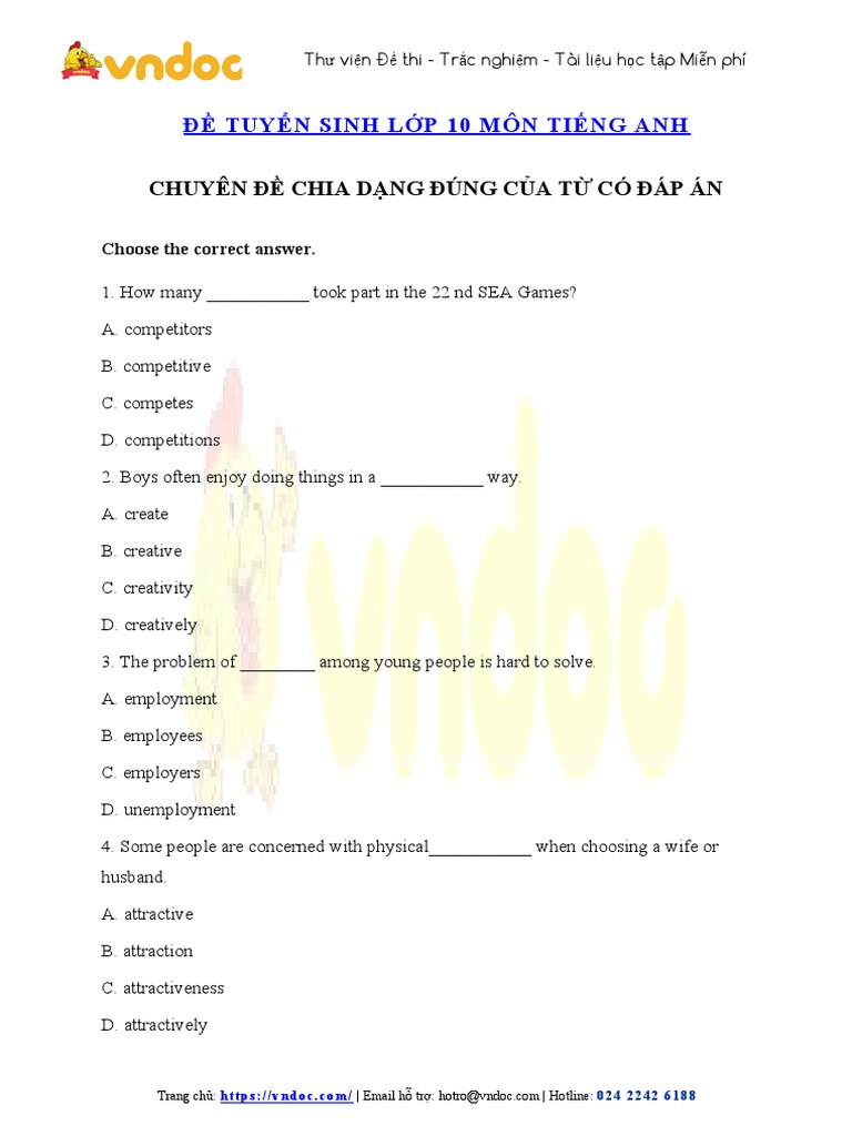 7 - Chia D NG Đúng C A T | PDF | Vietnam