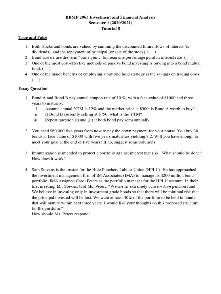 2. BBMF2063 Tutorial Questions_202306-8 | PDF