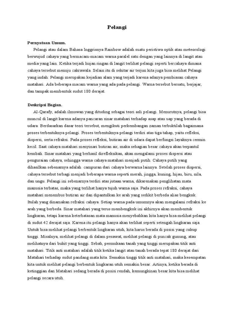 Pelangi | PDF