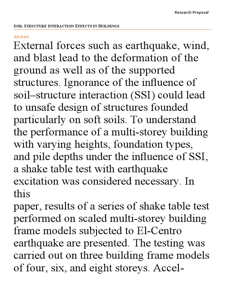 Soil Structure Interaction Effects in Buildings | PDF | Science | Mechanical Engineering