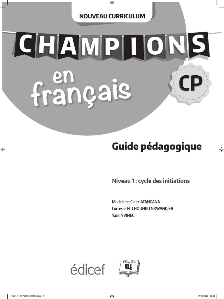 Guide Pedagogique CP | PDF