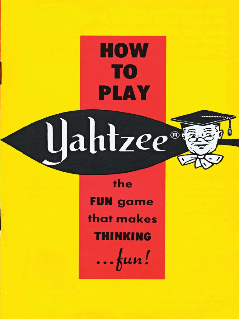 Yahtzee Rules Circa1967 | PDF