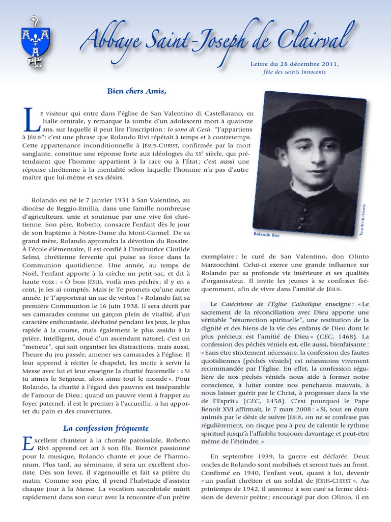 Biographie Rolando Rivi - FR | PDF