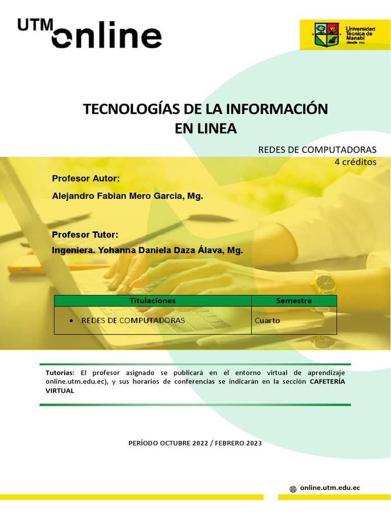 AFMG - U03 - Compendio Redes de Computadoras Revisiòn-S2 Octubre | PDF