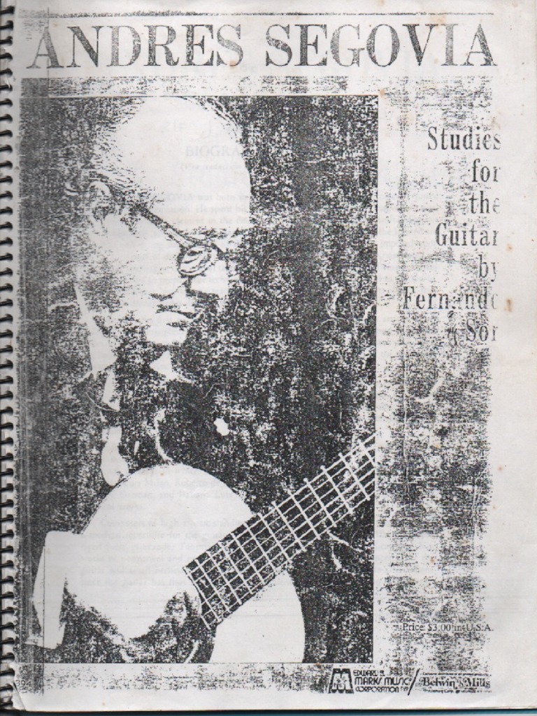 Estudios Fernando Sor | PDF