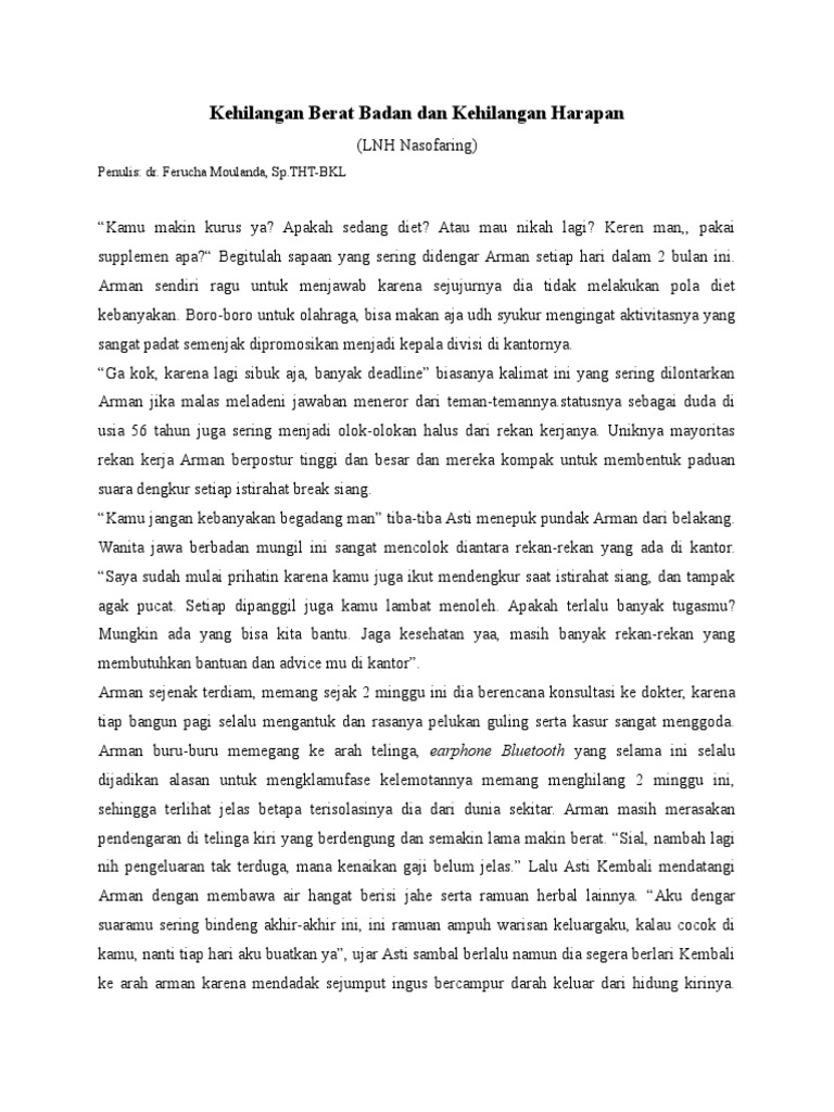 Dr. Ferucha (LNH Nasofaring) | PDF