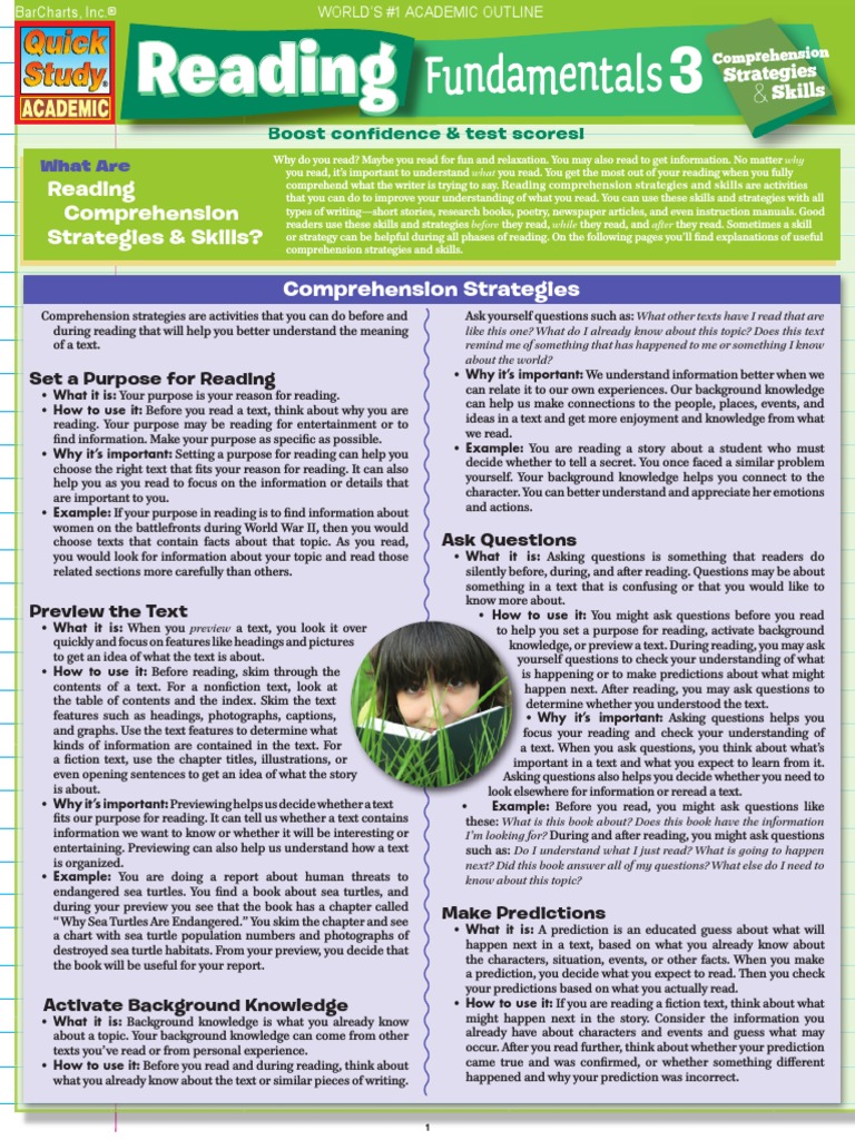 Reading Fundamentals 3 - Expert Editions | PDF | Reading Comprehension ...