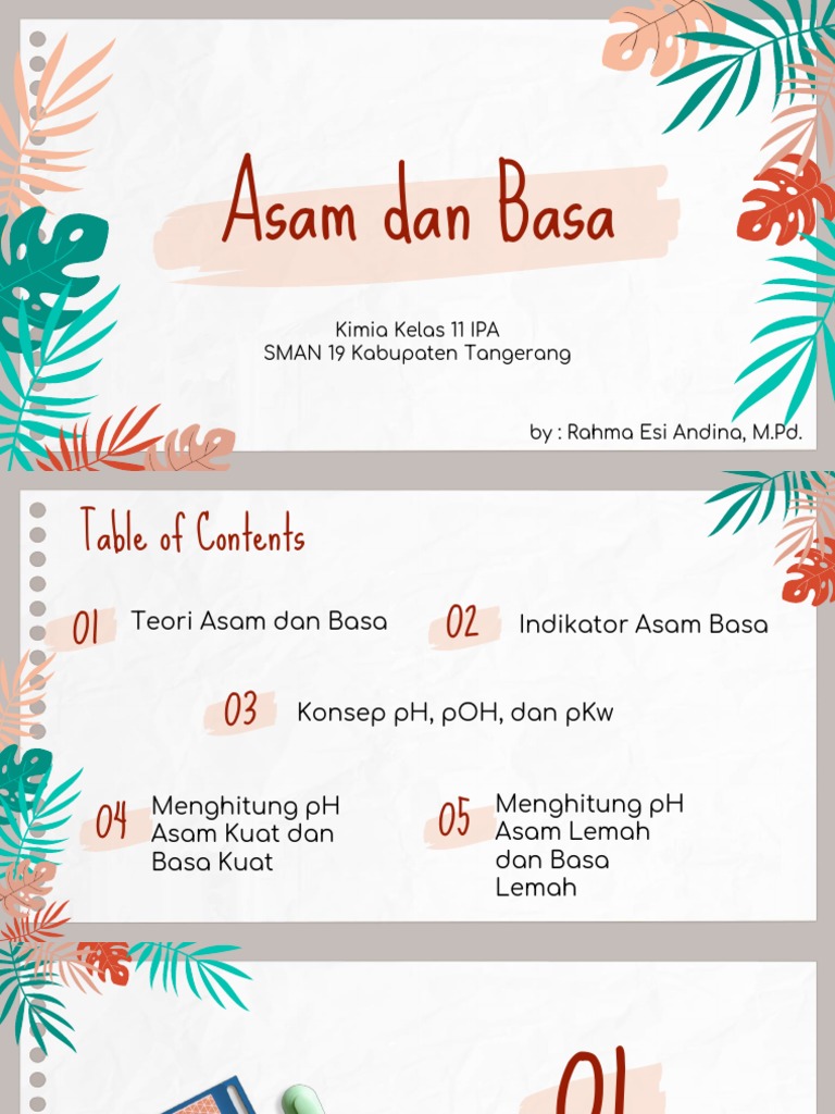 Bab 6 - Asam Basa | PDF