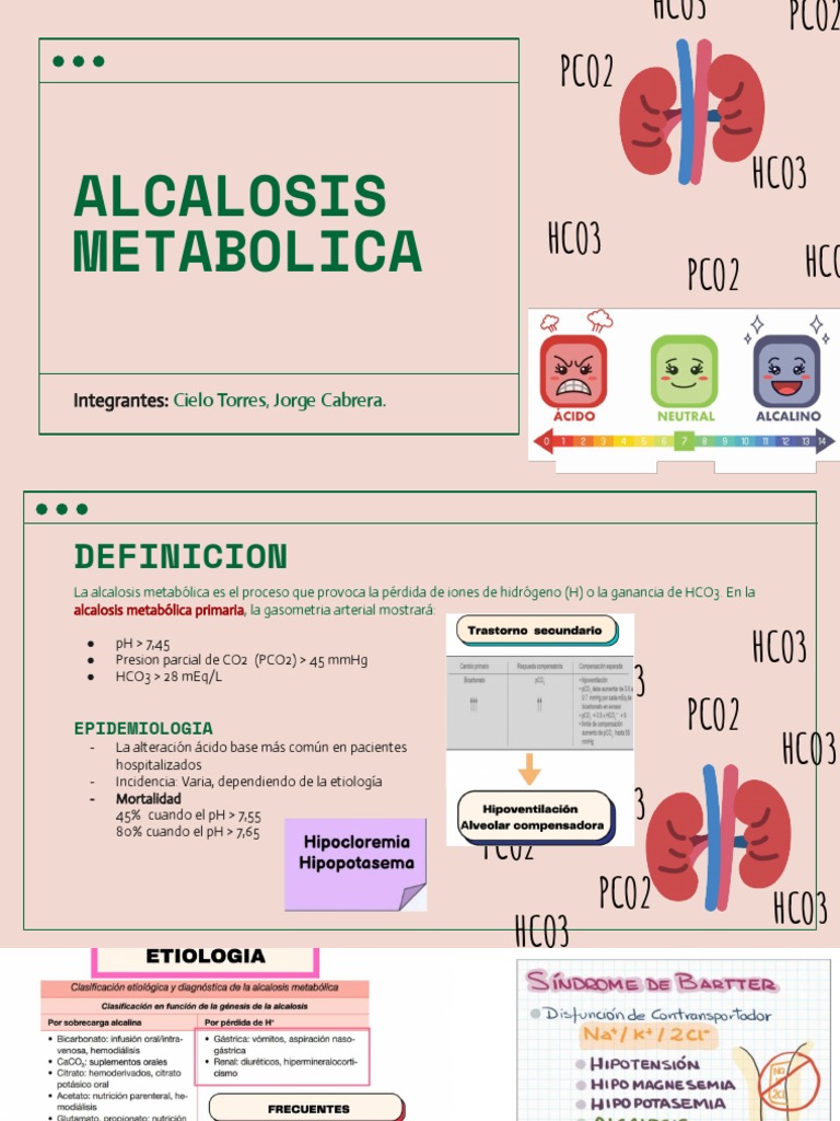 Alcalosis Metabólica: Causas y Tratamiento | PDF
