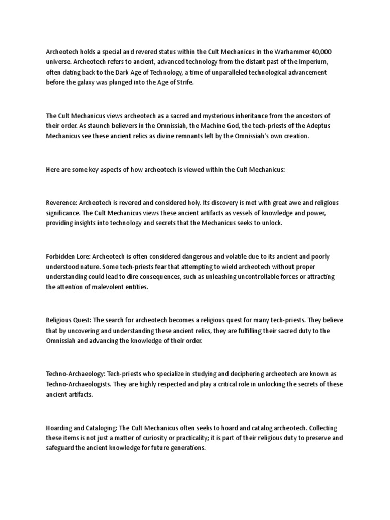 Archeotech | PDF | Social Science | Art